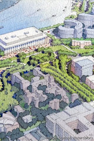 Kennedy Center area overhaul vision would underground roadways, create ...