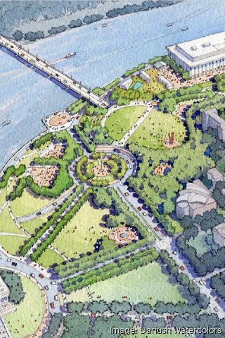 Kennedy Center area overhaul vision would underground roadways, create ...