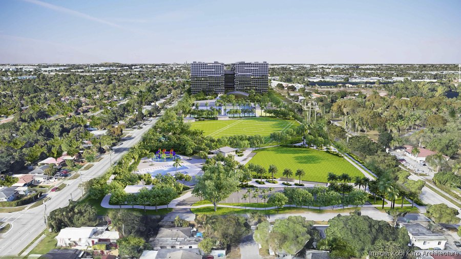Development with apartments planned at Claude Pepper Park in North ...