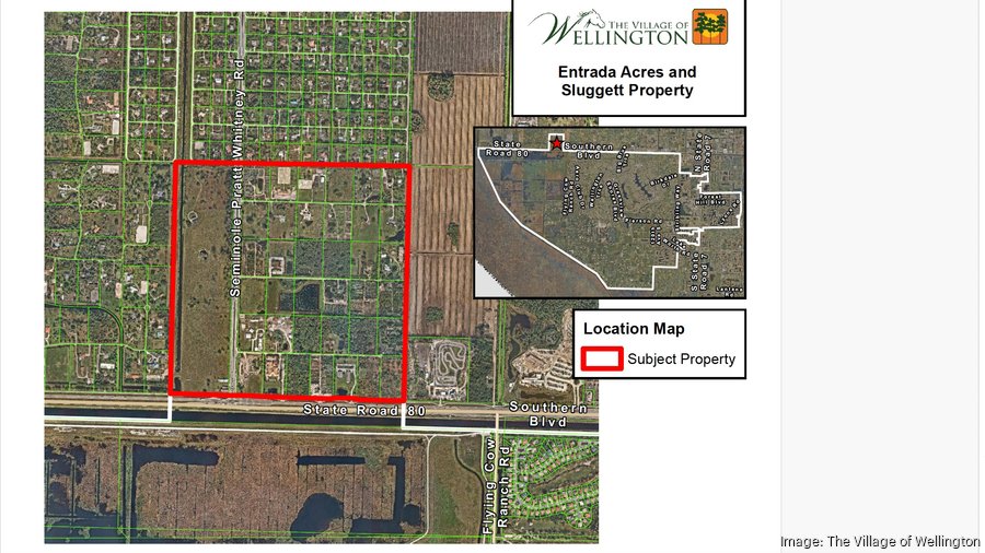 Wellington, Florida board to rezone 258 acres of land - South Florida ...