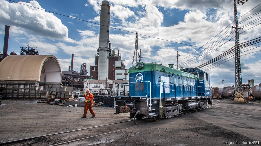 U.S. Steel uses battery powered locomotives at Edgar Thomson Works ...