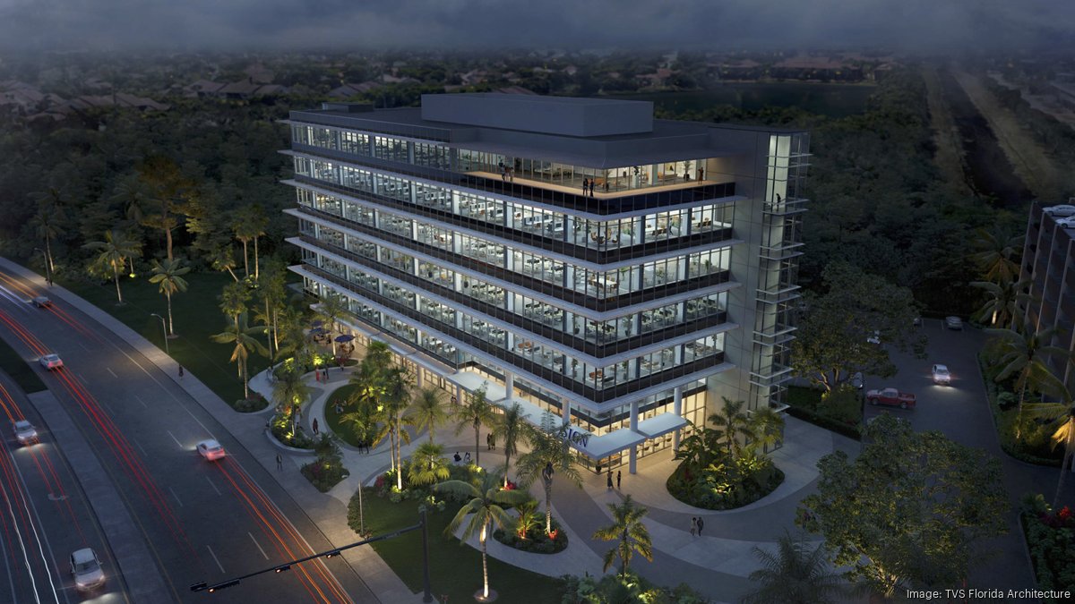Three Town Center office building in Boca Raton planned by CP Group ...