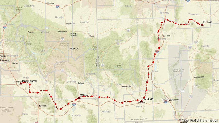 $2.4B New Mexico, Arizona transmission line could start construction in ...