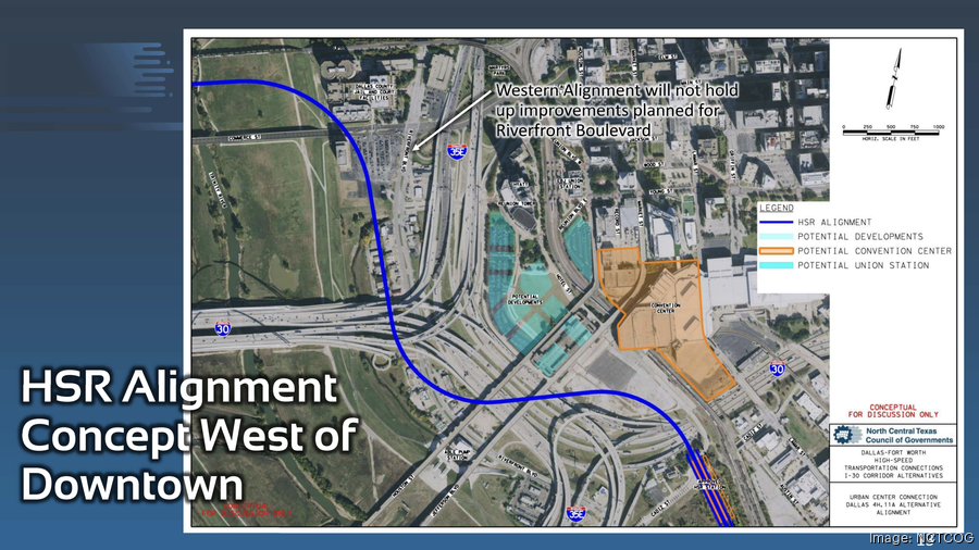 Dallas high-speed train proposal gets funding to study new route ...