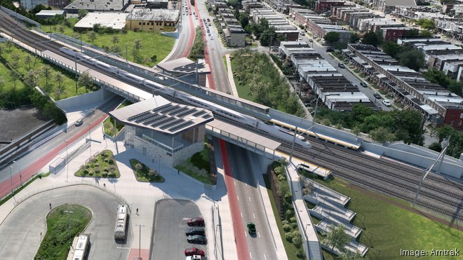 West Baltimore MARC train station designs revealed by Amtrak ...