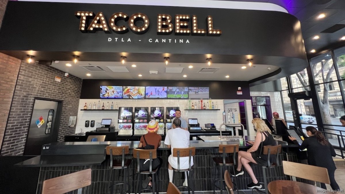 Taco Bell Cantina opens in downtown L.A. - L.A. Business First