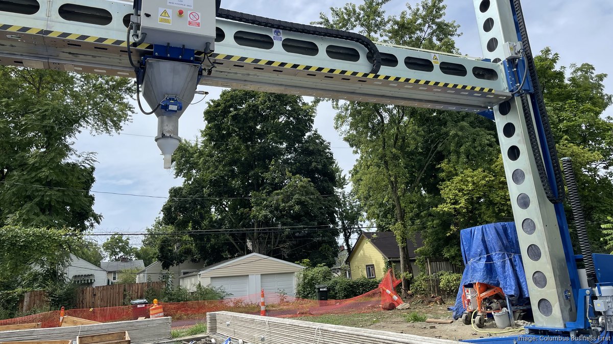 See Columbus' first 3D-printed house rising in Linden - Columbus ...