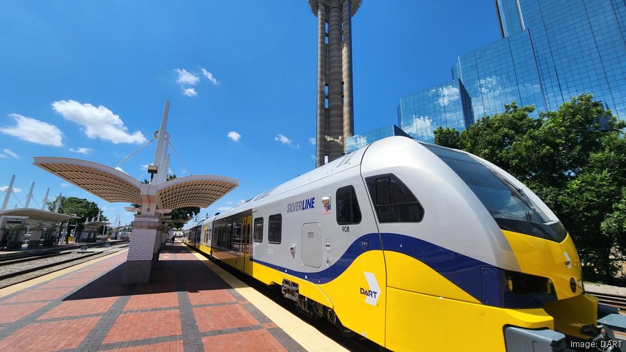 DART Silver Line now 70% complete, train cars begin testing - Dallas ...
