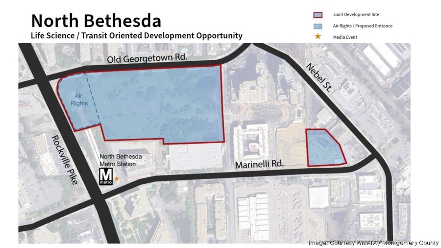 Metro, Montgomery County enter partnership to develop up to 3.7M square ...