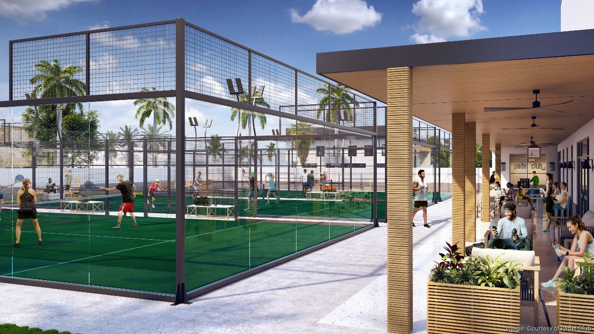 Padel Club to open in West Palm Beach - South Florida Business Journal