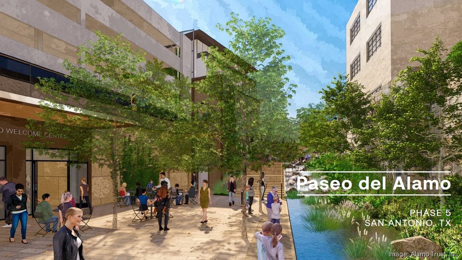 Alamo Trust passes key review for Plaza, Paseo revamp - San Antonio ...
