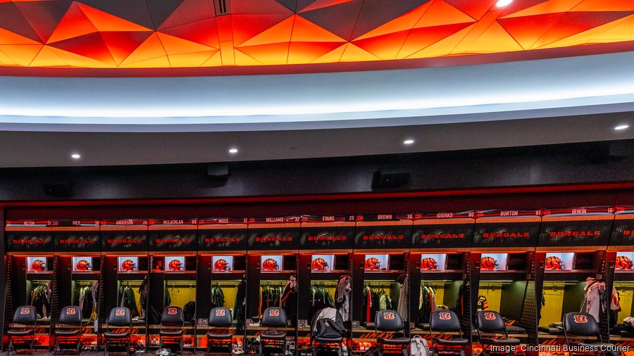 Cincinnati Bengals preview renovated Paycor Stadium locker room ...