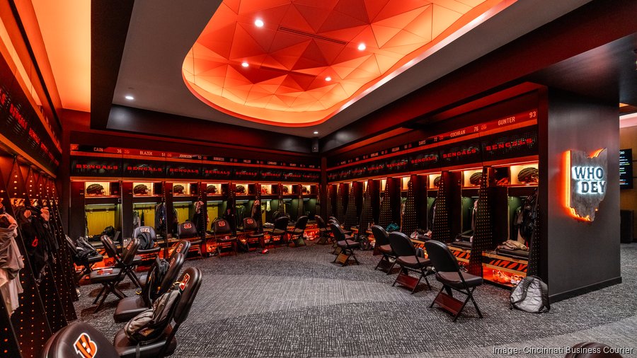 Cincinnati Bengals preview renovated Paycor Stadium locker room ...