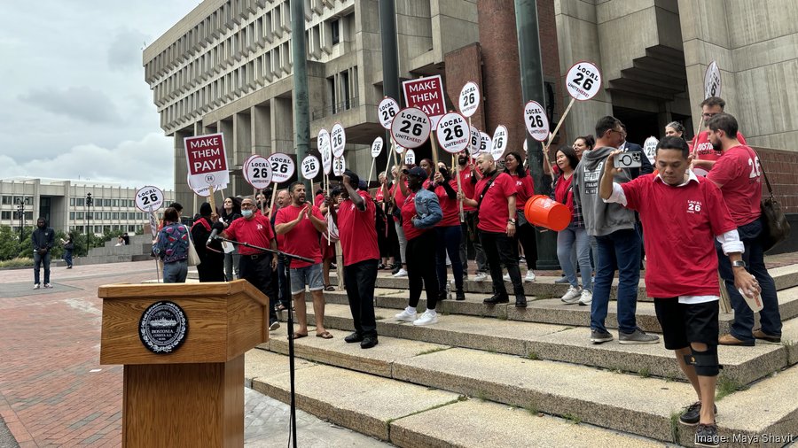 Hotel workers in Boston area vote to authorize strike under Unite Here ...