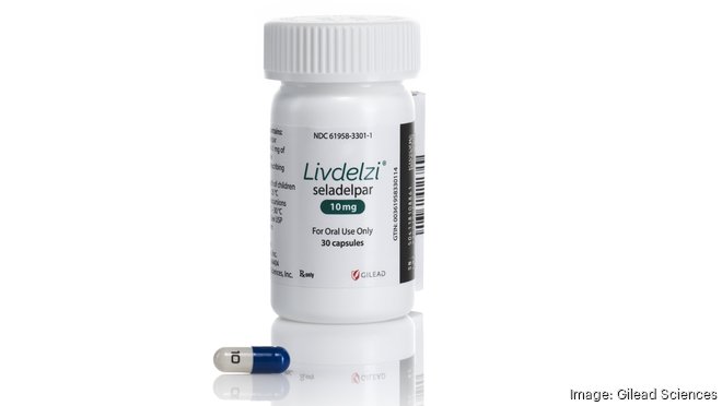 Gilead's liver drug Livdelzi wins FDA approval - San Francisco Business ...