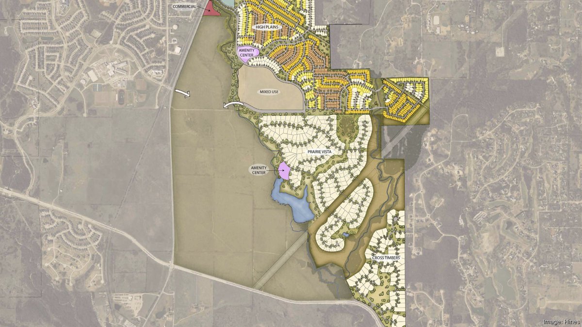 Hines, Trez Capital partner on 1,300-home Furst Ranch in Denton County ...