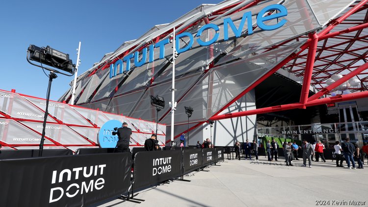 Intuit Dome opens in Inglewood ahead of NBA season - L.A. Business First