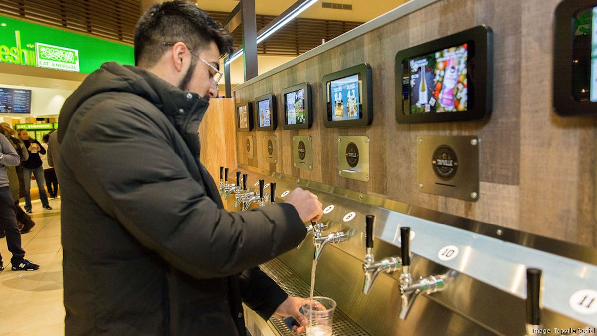 Tapville Social brings beer kiosks to Yorktown Center - Chicago ...