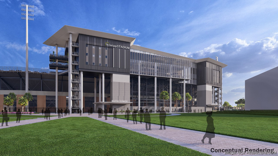 UCF starts FBC Mortgage Stadium tower expansion in Orlando - Orlando ...