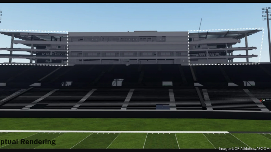 UCF starts FBC Mortgage Stadium tower expansion in Orlando - Orlando ...