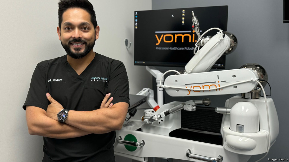 Clermont dentist Dr. Shovon Kasem uses Yomi robot at Hancock Village ...