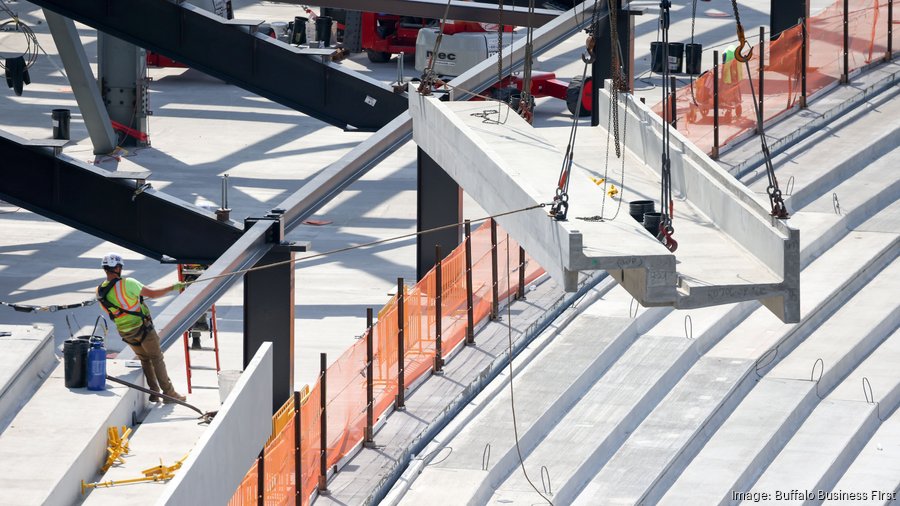 Gallery: Photos show construction progress at new Buffalo Bills stadium ...