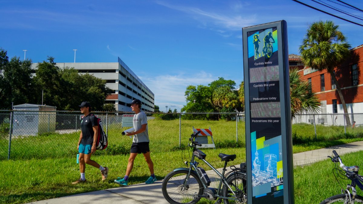 Tampa activates Eco-Counter to monitor bike/pedestrian activity - Tampa ...