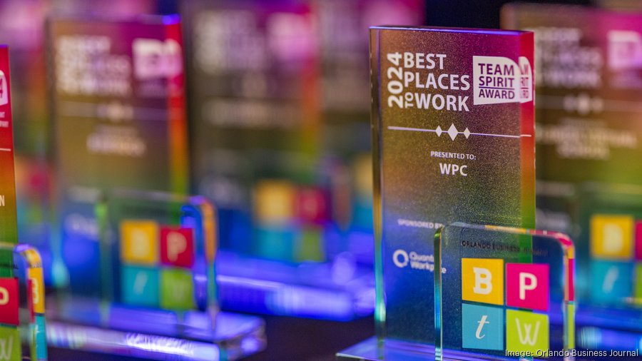 2024 Orlando Best Places to Work awards at SeaWorld Ports of Call ...