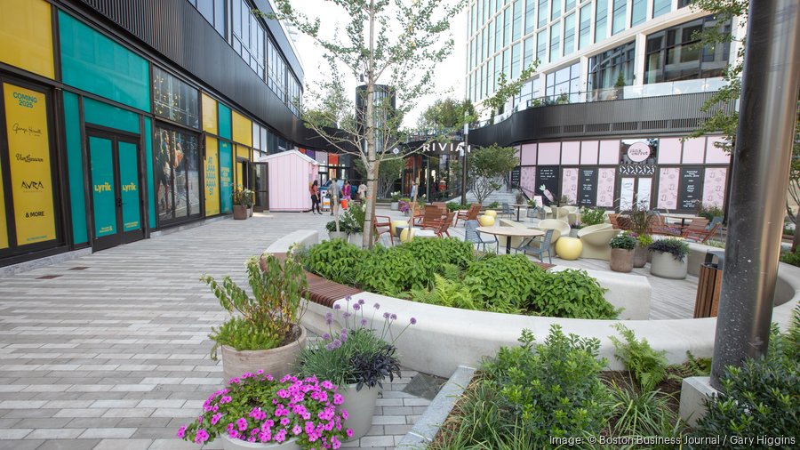 Boston's Parcel 12, Lyrik, opens above the Mass Pike with Rivian ...