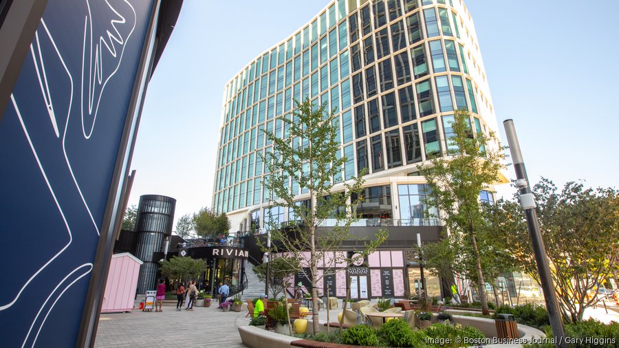 Boston's Parcel 12, Lyrik, opens above the Mass Pike with Rivian ...
