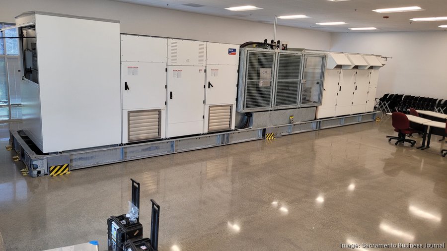 SMA America Rocklin has massive power inverter - Sacramento Business ...
