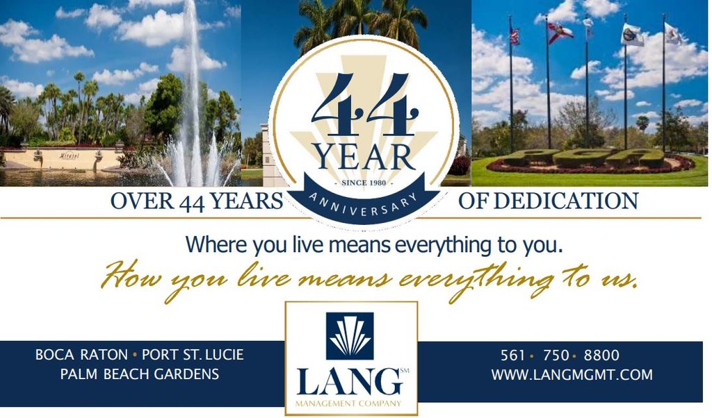Lang Management Company, Inc. BizSpotlight - South Florida Business Journal