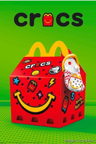 Crocs, McDonalds reveal Happy Meal collaboration - Denver Business Journal