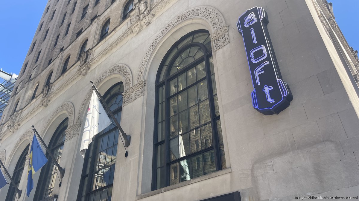 Aloft Philadelphia hotel sells for $25.1 million - Philadelphia ...