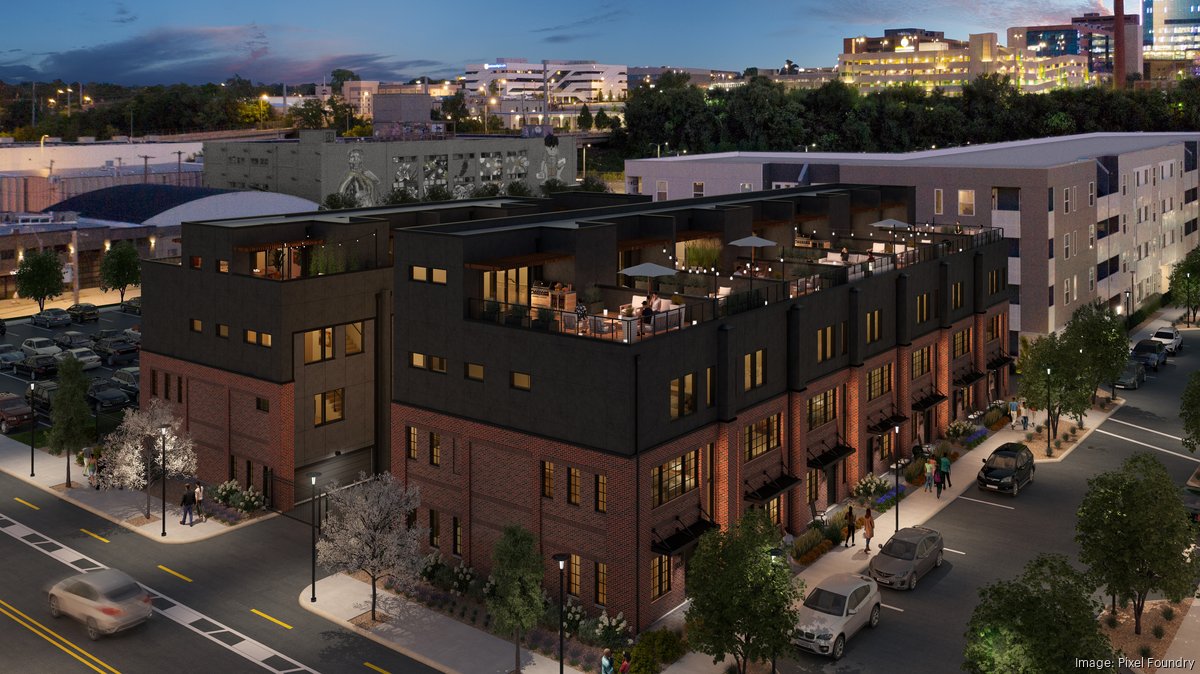 The Weaver luxury townhomes get underway in KC's Crossroads - Kansas ...