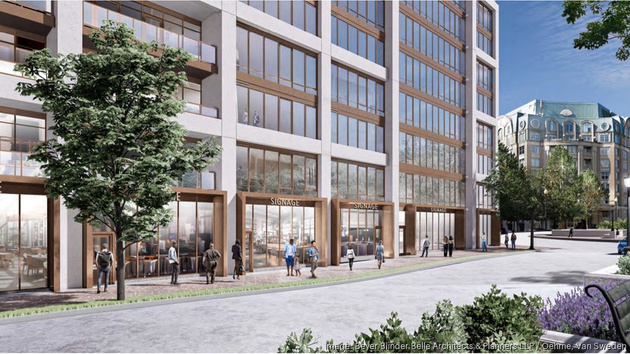 Portals I residential conversion concept gets Fine Arts Commission ...