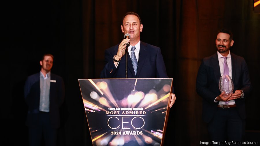 Tampa Bay CEOs, leaders honored at sold-out event - Tampa Bay Business ...