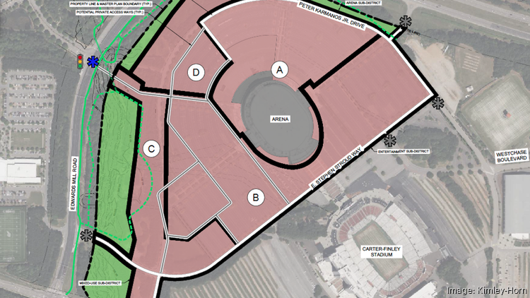 Plans show Raleigh sports, entertainment district at Lenovo Center ...