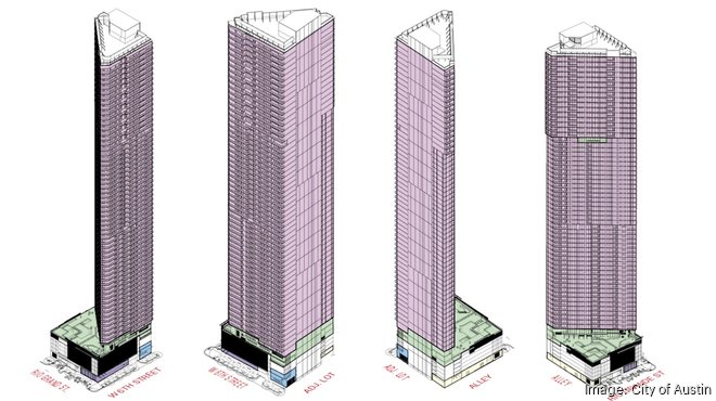 Downtown Austin may get new tower - Austin Business Journal