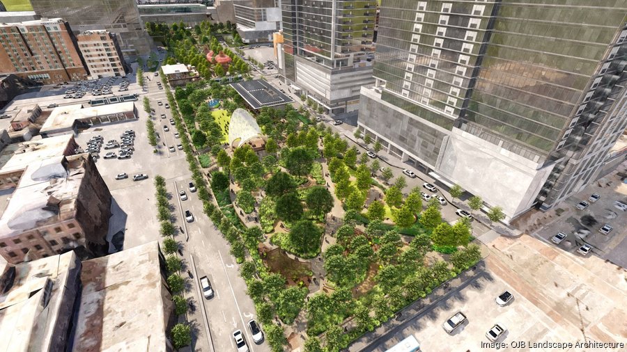KC picks Clarkson, JE Dunn to build South Loop Park over I-670 - Kansas ...
