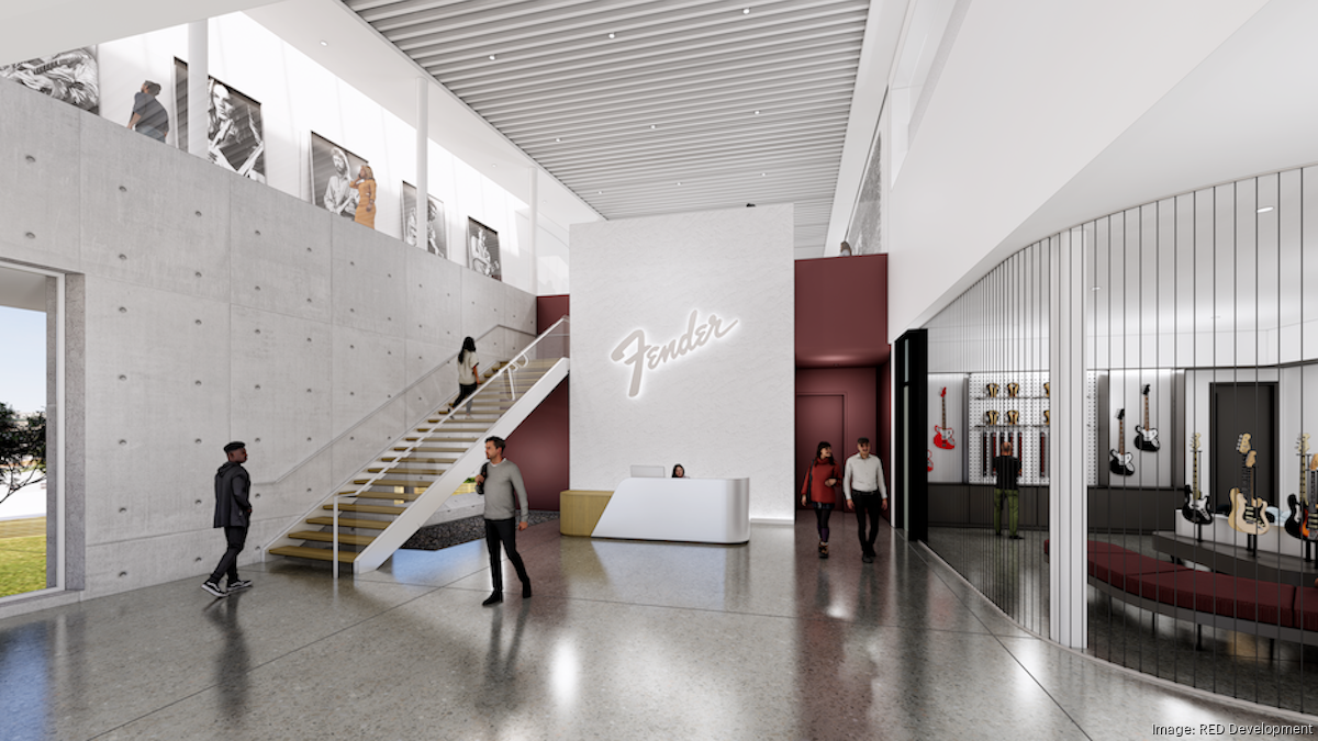 Fender starts construction on custom-built Arizona flagship office at ...
