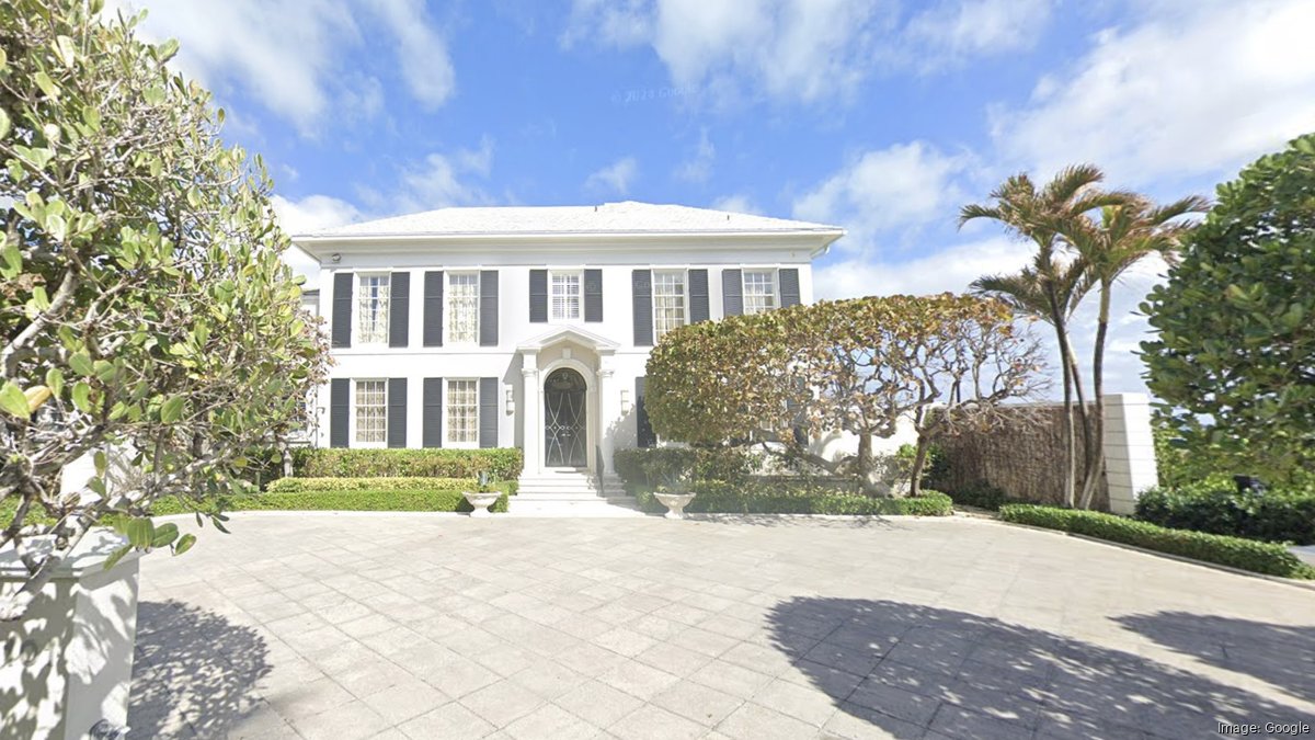 Palm Beach Jungle Road home of Jerry and Elaine Schuster sold - South ...