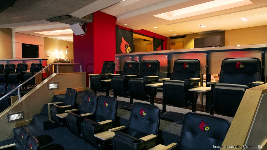 A look at one of KFC Yum Center's biggest suites - Louisville Business ...