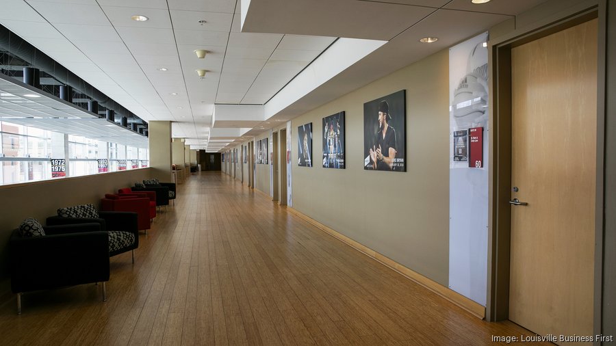 A look at one of KFC Yum Center's biggest suites - Louisville Business ...