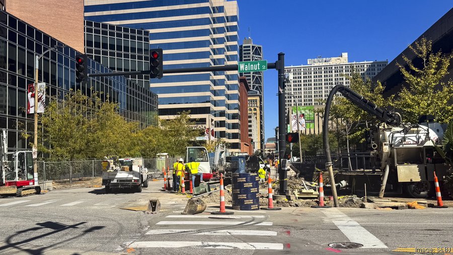 Construction begins on $3.7M downtown St. Louis streetscape project ...