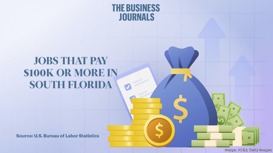 Miami area jobs that pay more than $100k salary - South Florida ...