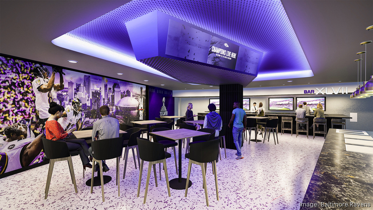 Ravens unveil new M&T Bank Stadium premium clubs - Baltimore Business ...