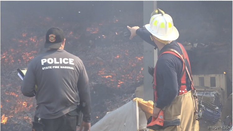 Missouri BBQ warehouse to burn for days after catching fire, officials ...