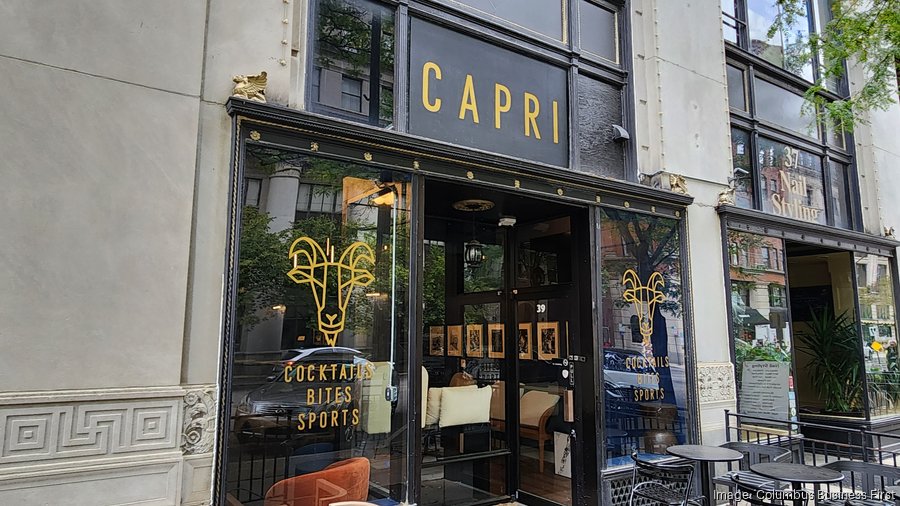 Sports bar and lounge Capri now open in downtown Columbus - Columbus ...