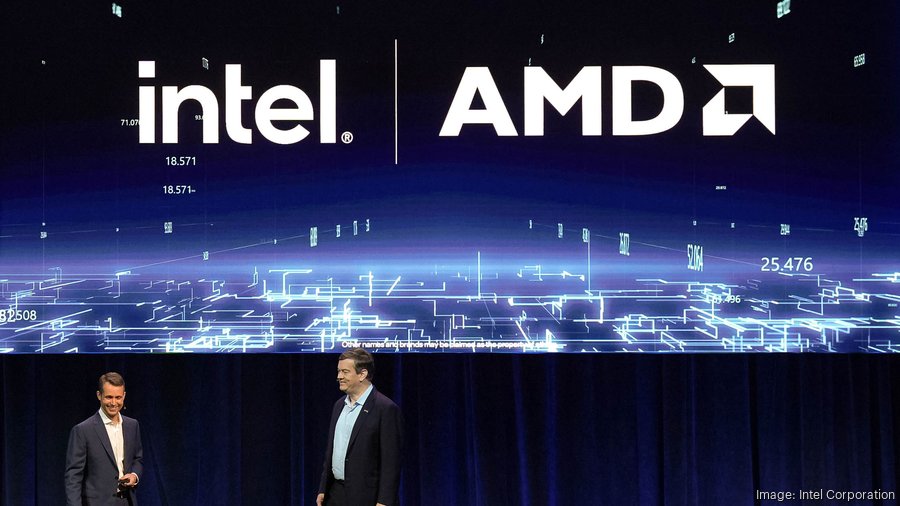 Intel shares surge on potential AMD chip manufacturing deal - Silicon ...